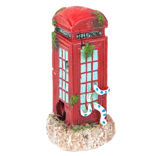 Betta Aquarium Fish Tank Ornament Phone Box Small • Homeleigh Garden ...