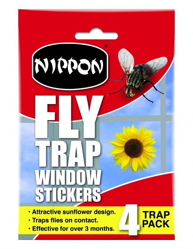 Vitax Window Sticker Fly Trap 4 • Homeleigh Garden Centres