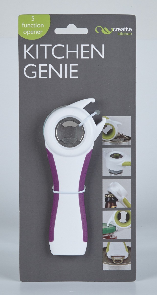 Creative Kitchen Genie 5 Function Opener • Homeleigh Garden Centres