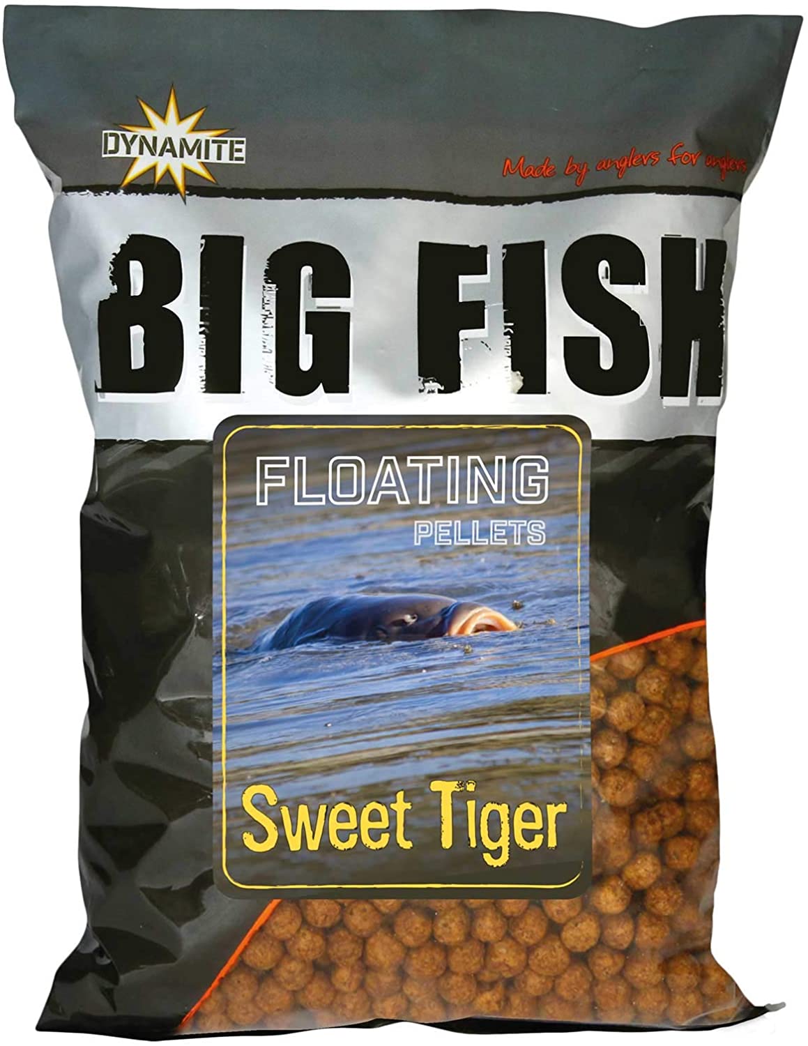 Dynamite Big Fish Floating Pellet, Sweet Tiger 11mm 1.1kg • Homeleigh Garden Centres
