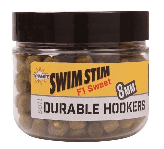 Dynamite Baits Durable Hookers F1 Sweet 8mm • Homeleigh Garden Centres