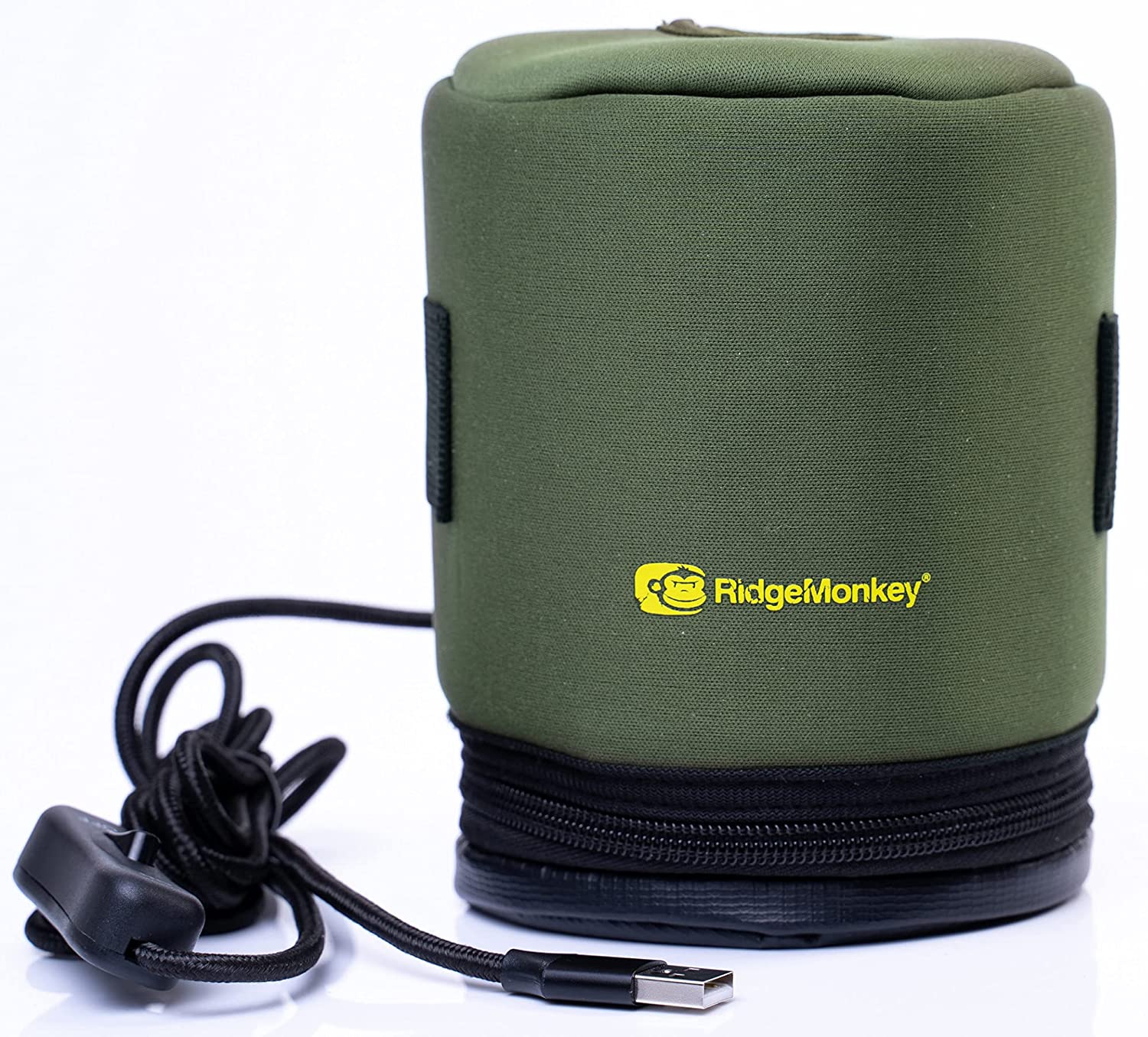 Ridgemonkey EcoPower USB Heated Gas Canister Cover • Homeleigh Garden ...
