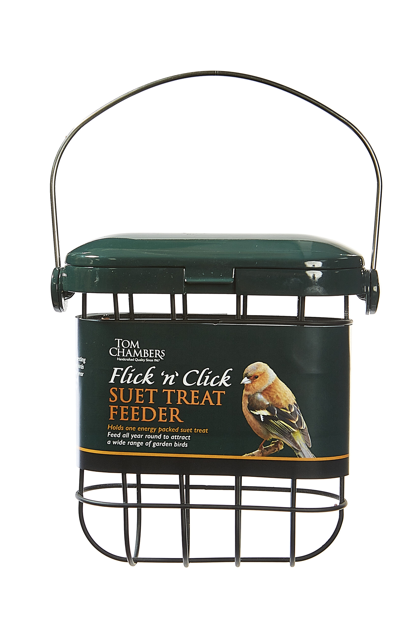 Tom chambers Flick 'n' Click Suet Feeder (FBS019) • Homeleigh Garden ...