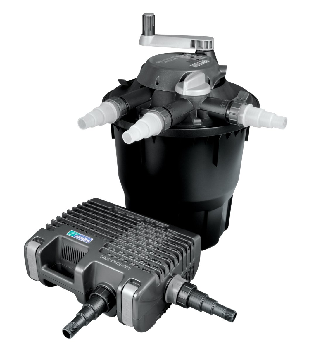 Hozelock Bioforce Revolution 6000 + Aquaforce Kit (1402) • Homeleigh ...