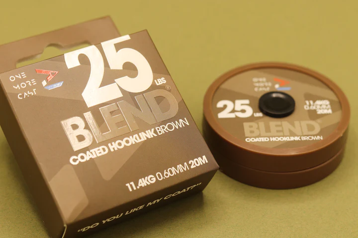 OMC Blend Coated Hooklink 25lb BROWN • Homeleigh Garden Centres