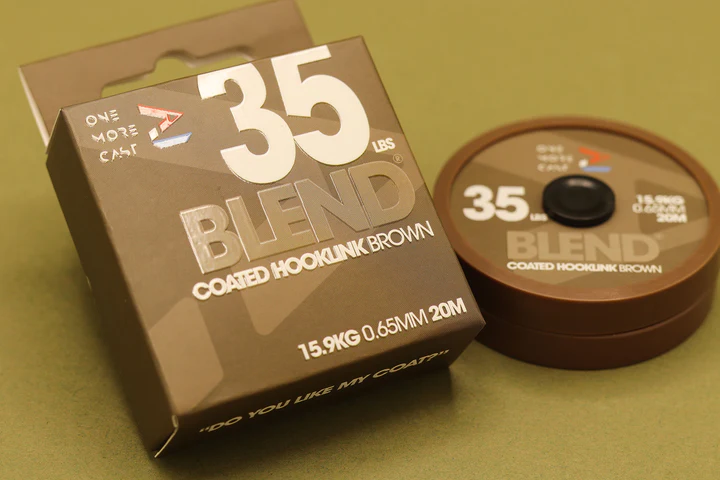 OMC Blend Coated Hooklink 35lb BROWN • Homeleigh Garden Centres