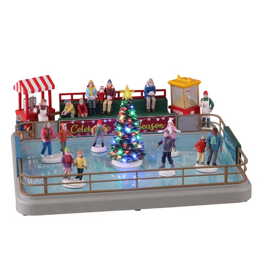 LEMAX OUTDOOR SKATING RINK, INCL. ADAPTOR 74254, 550 mA (WHITE ...