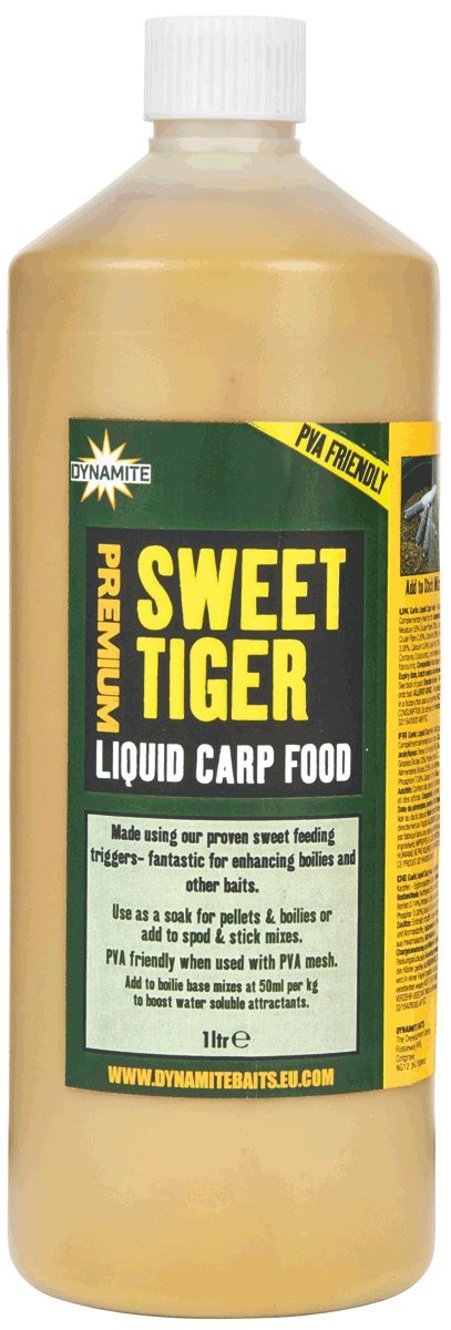 Dynamite Sweet Tiger Liquid Carp Food - 1 litre • Homeleigh Garden Centres