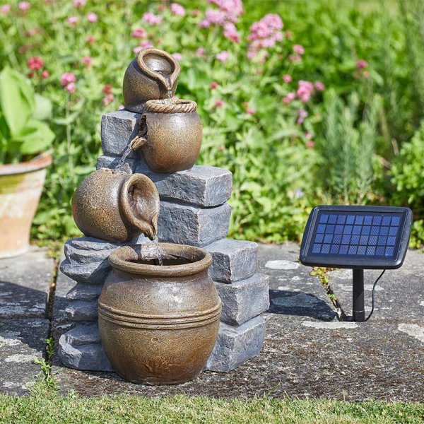 Smart Solar Pot Falls • Homeleigh Garden Centres