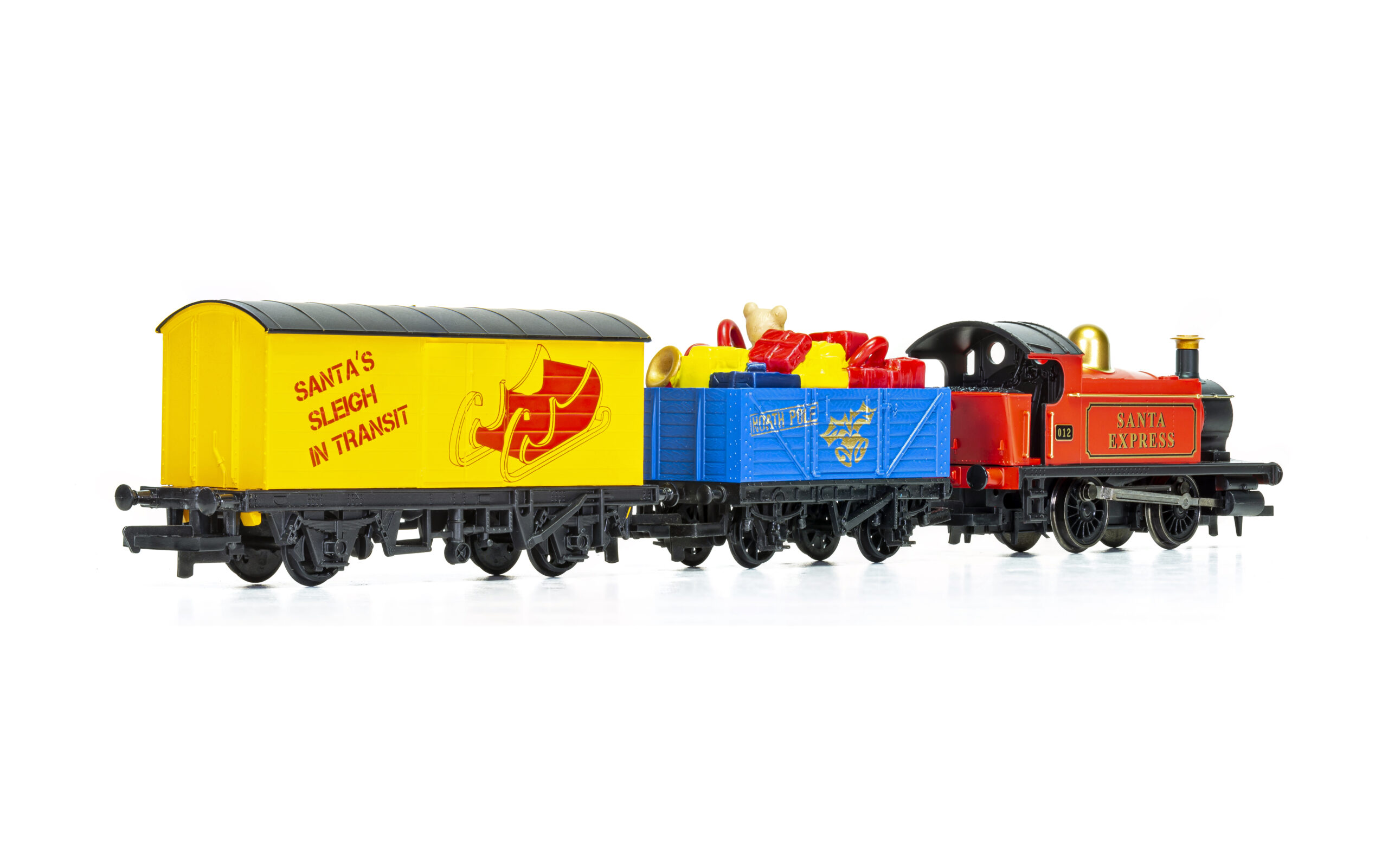 LEMAX SANTA'S EXPRESS TRAIN SET 1:76-UK PLUG • Homeleigh Garden Centres