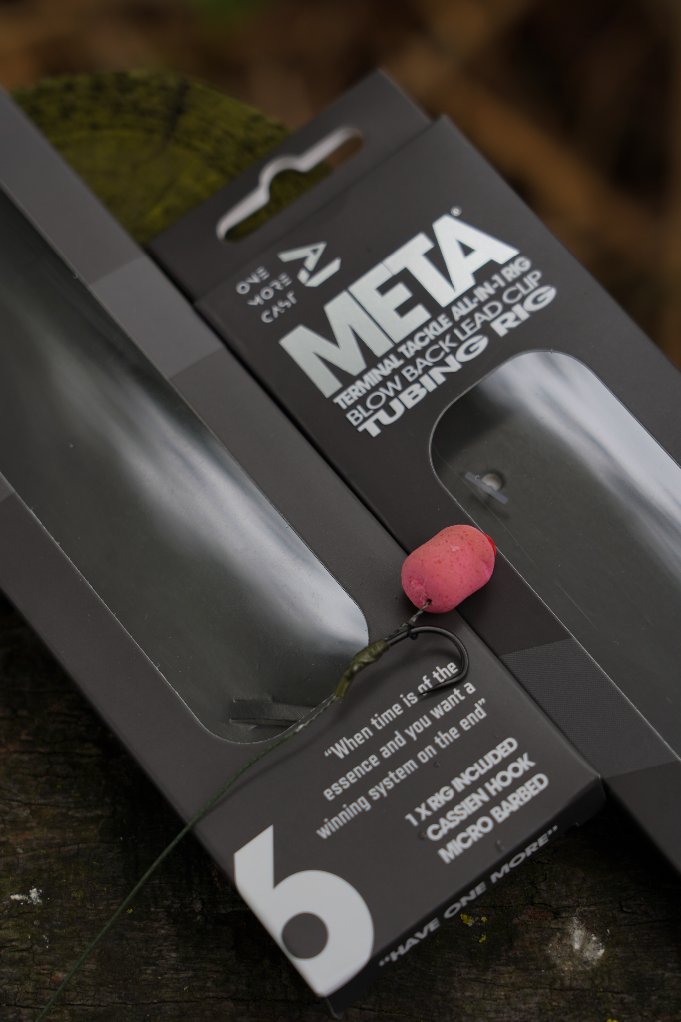 OMC Meta blow back lead clip tubing rig Size 4 • Homeleigh Garden Centres