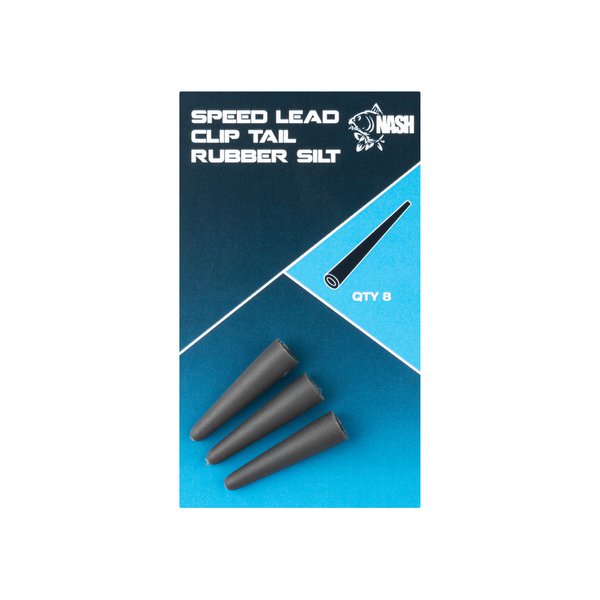 Speed Lead Clip Tail Rubber Silt • Homeleigh Garden Centres