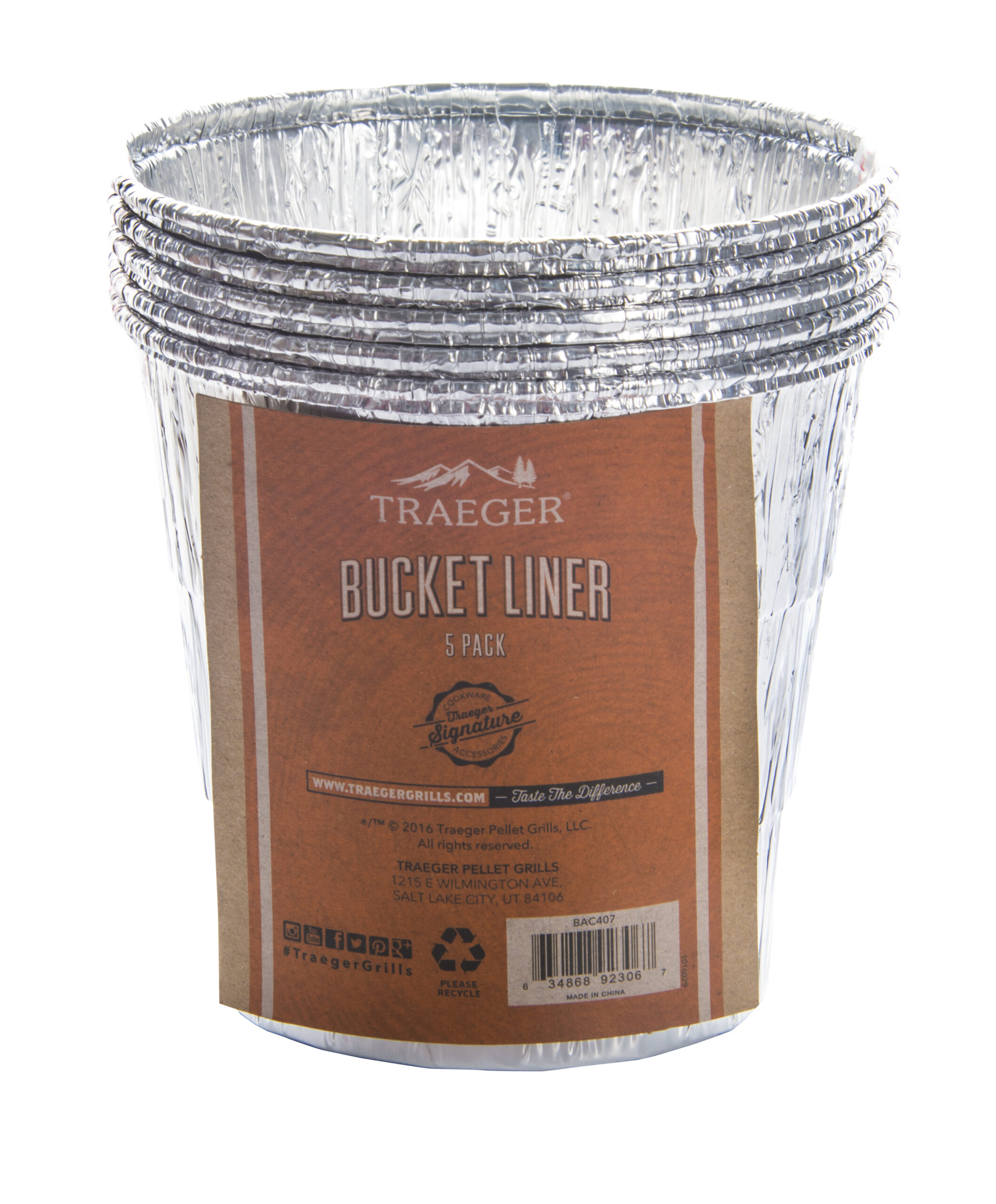 TRAEGER BUCKET LINER PACK OF 5 • Homeleigh Garden Centres