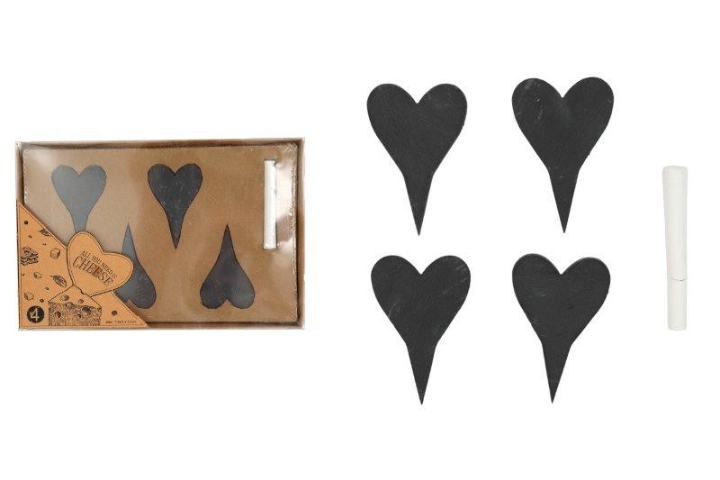 S/4 SLATE FOOD TAGS • Homeleigh Garden Centres