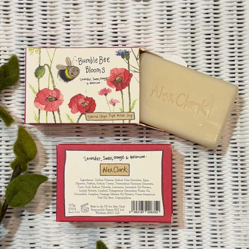 ALEX CLARK BUMBLE BEE BLOOMS SOAP • Homeleigh Garden Centres